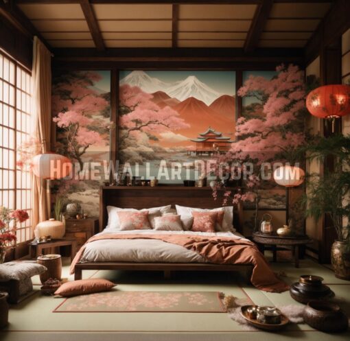 Mystical, Beautiful and Unique Japanese Wall Decor - Home Wall Art Decor