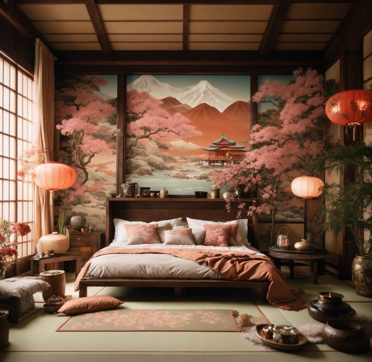 Mystical, Beautiful and Unique Japanese Wall Decor - Home Wall Art Decor
