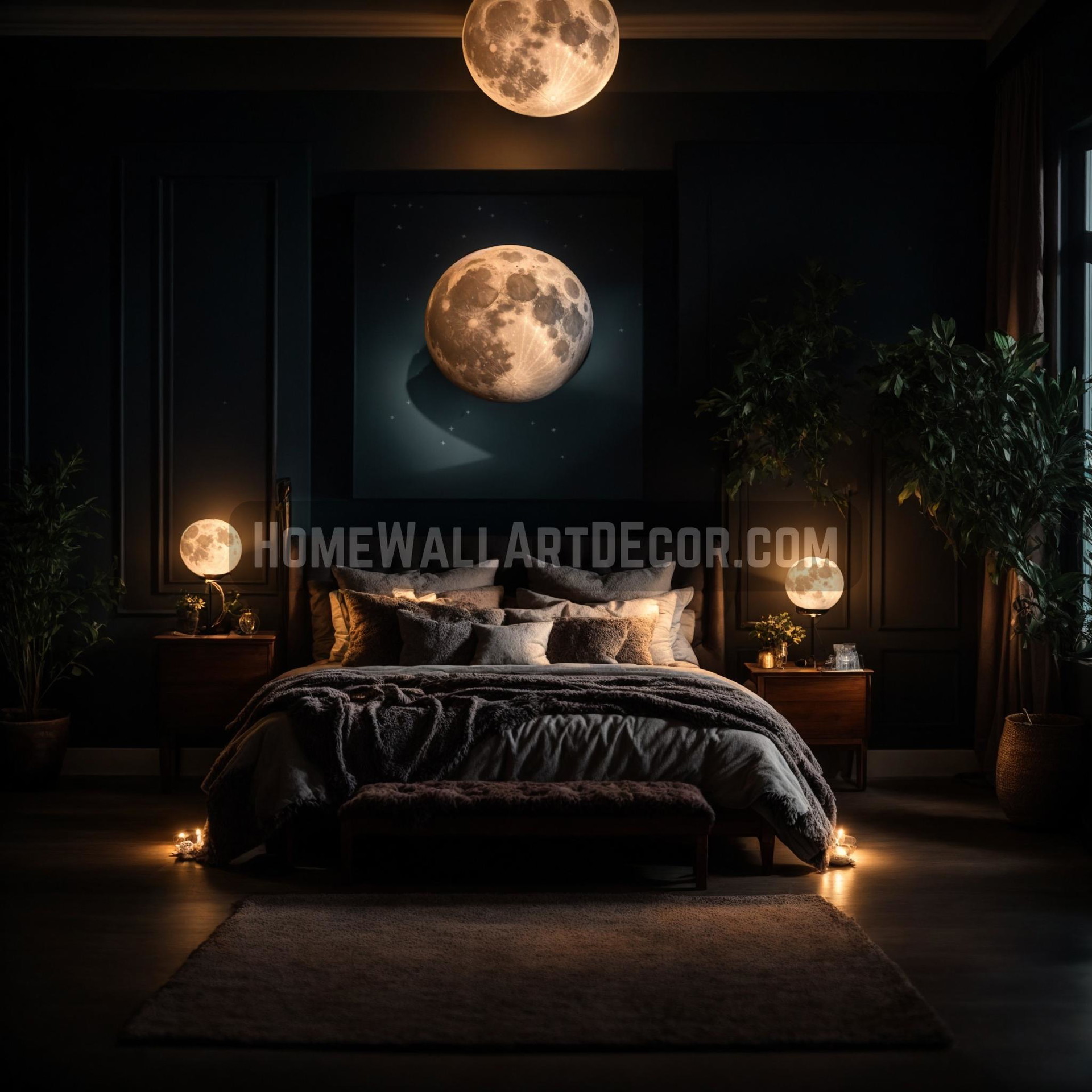 Dreamy, Beautiful and Enchanting Moon Wall Art – Home Wall Art Decor