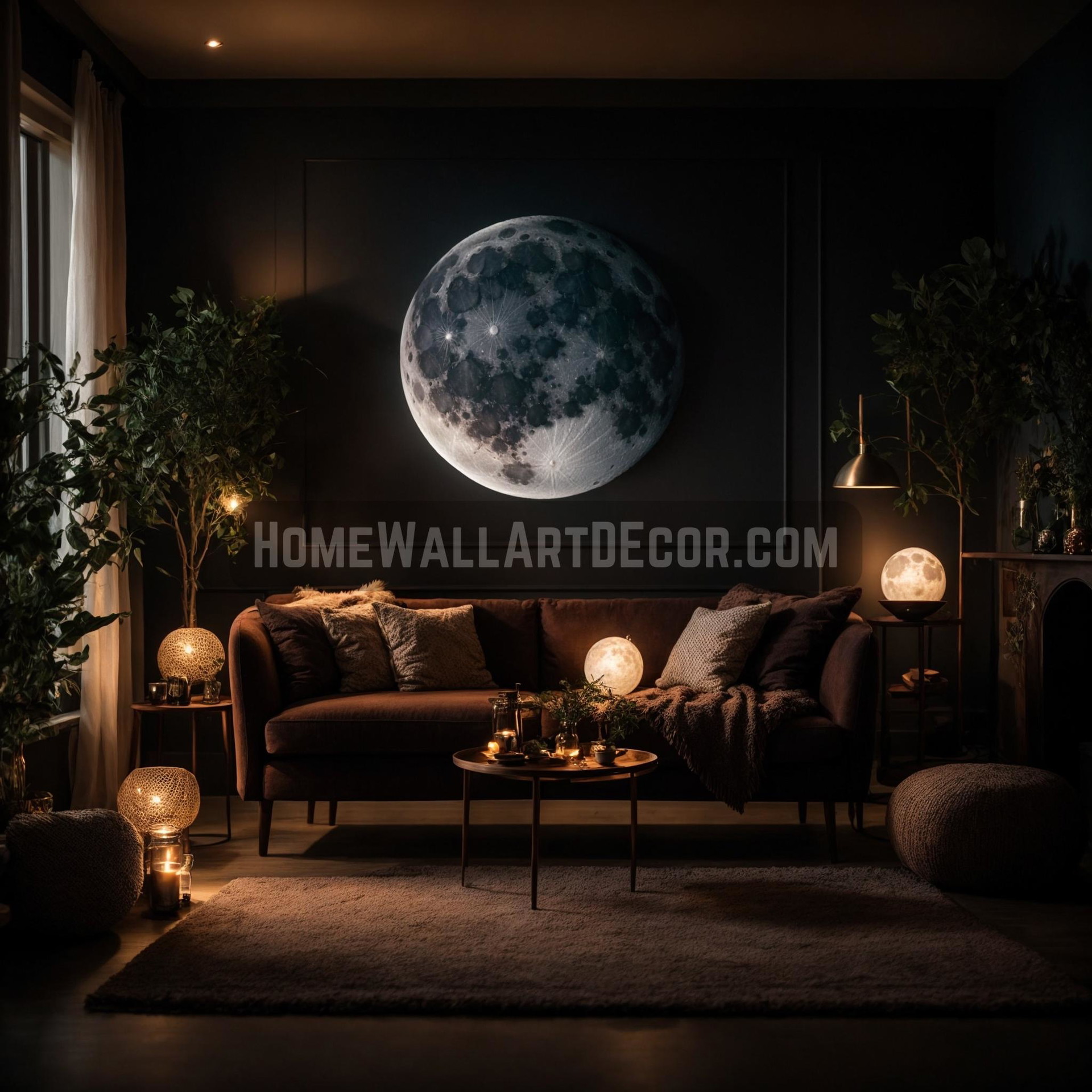 Dreamy, Beautiful and Enchanting Moon Wall Art – Home Wall Art Decor