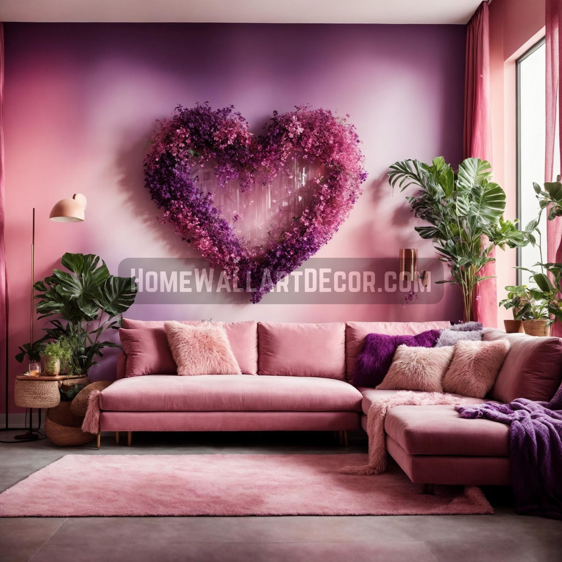 Adorable, Charming and Unique Heart Shaped Wall Decor - Home Wall Art Decor
