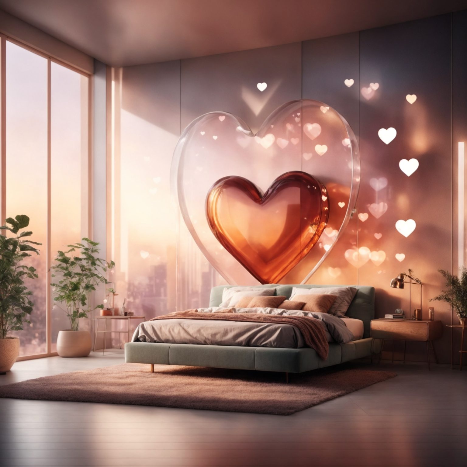 Adorable, Charming and Unique Heart Shaped Wall Decor - Home Wall Art Decor