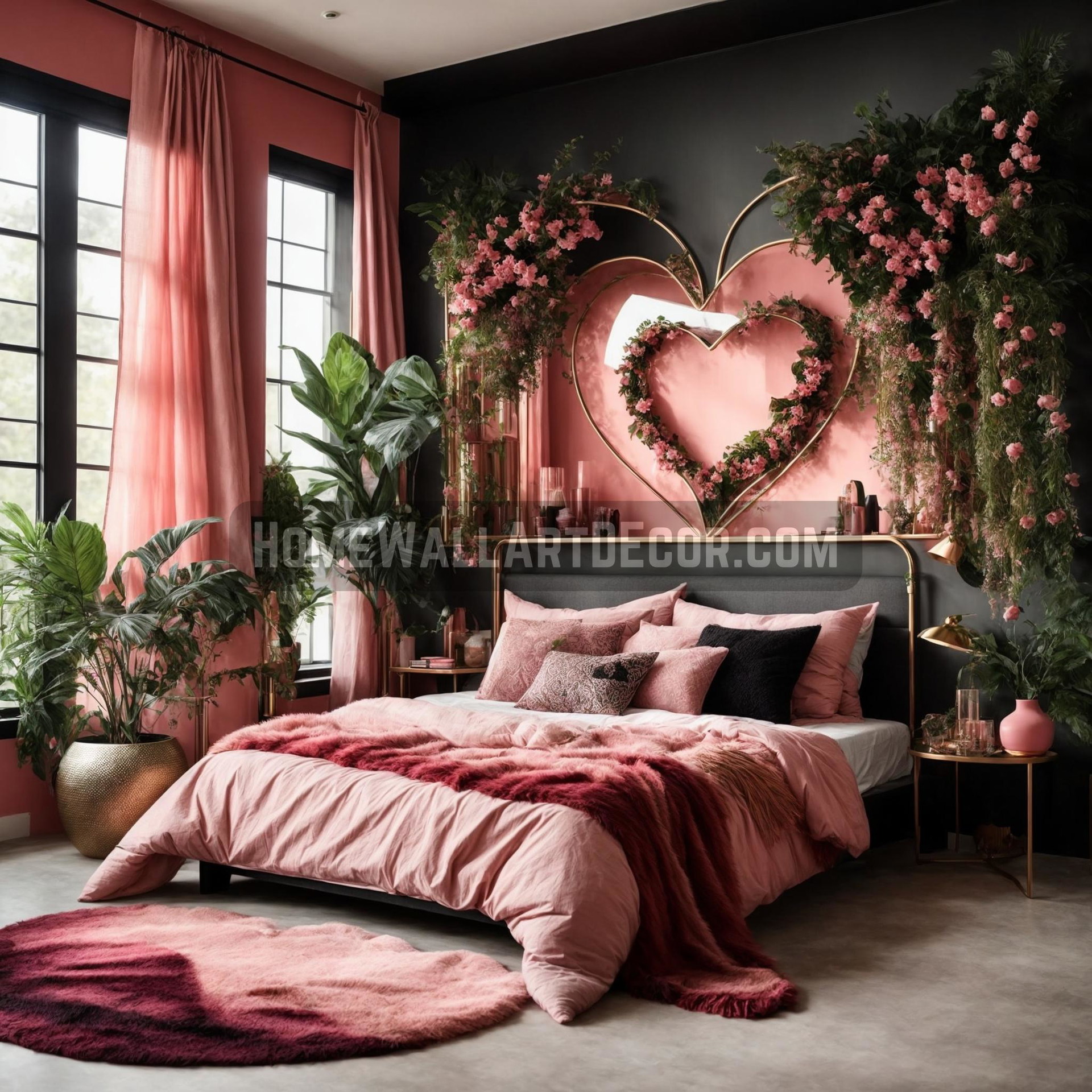 Adorable, Charming and Unique Heart Shaped Wall Decor - Home Wall Art Decor