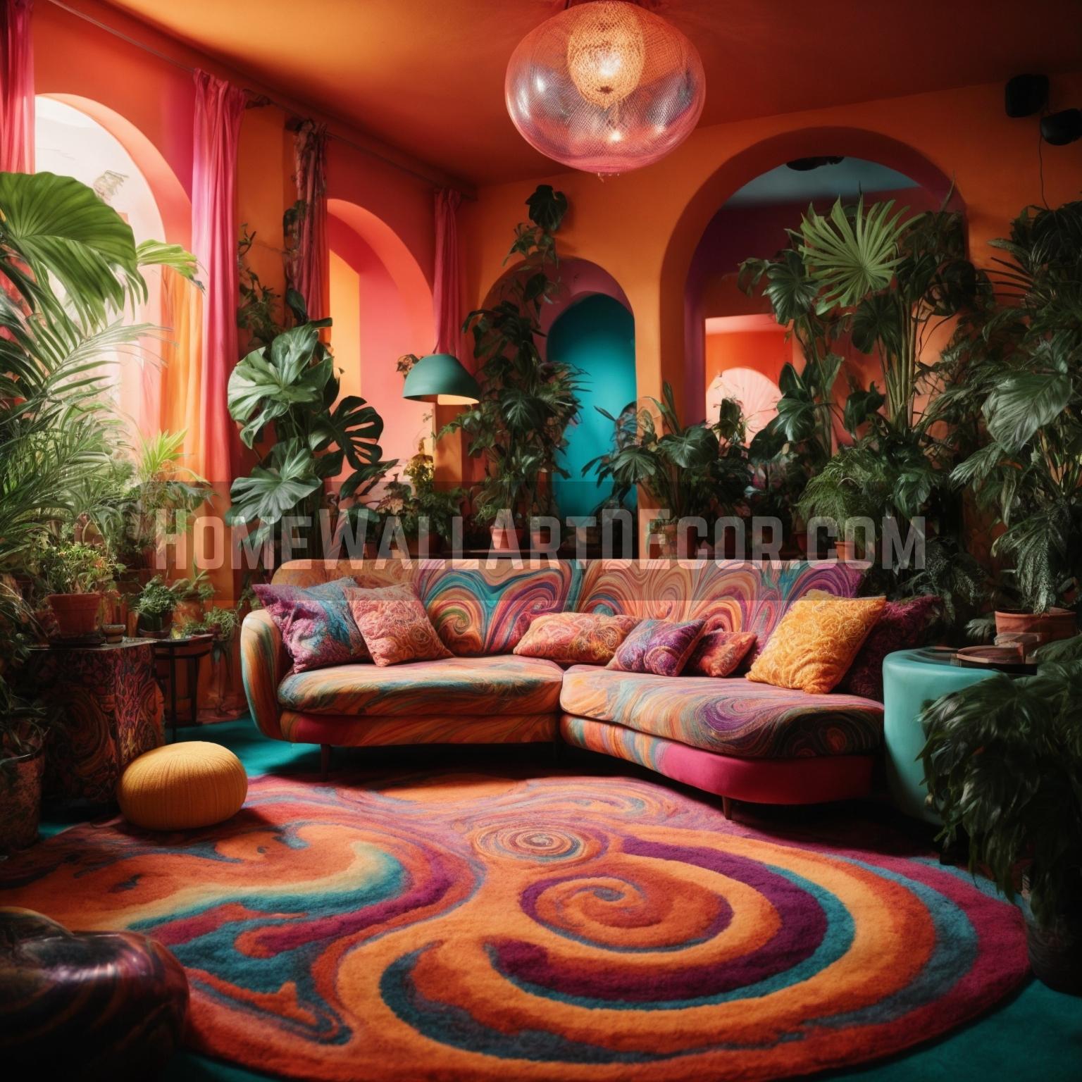 Captivating, Unique and Funky Psychedelic Wall Art - Home Wall Art Decor