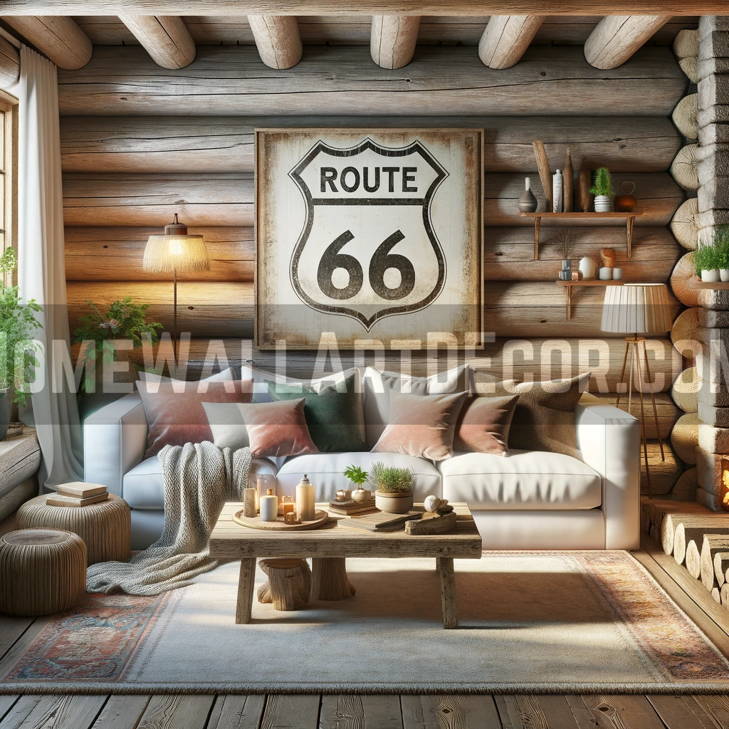 Get your Home Decor Kicks with Charming Route 66 Wall Art - Home Wall ...