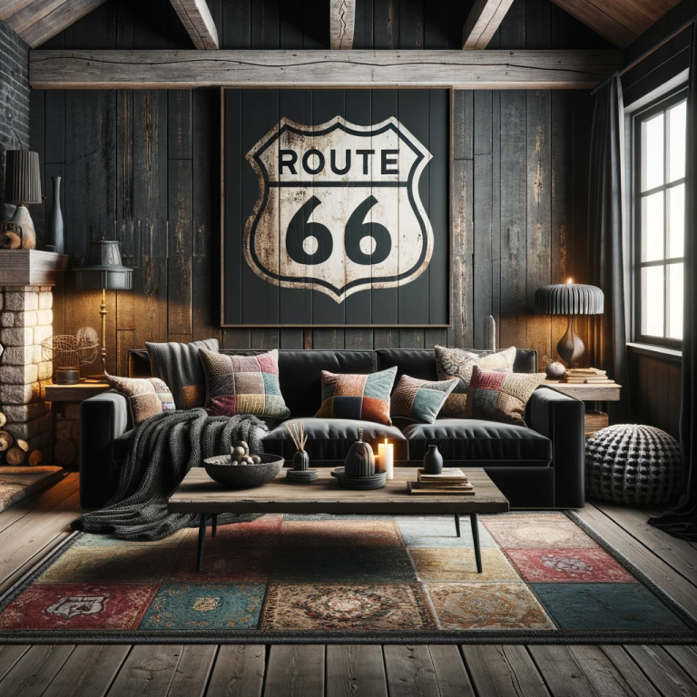 Get your Home Decor Kicks with Charming Route 66 Wall Art - Home Wall ...