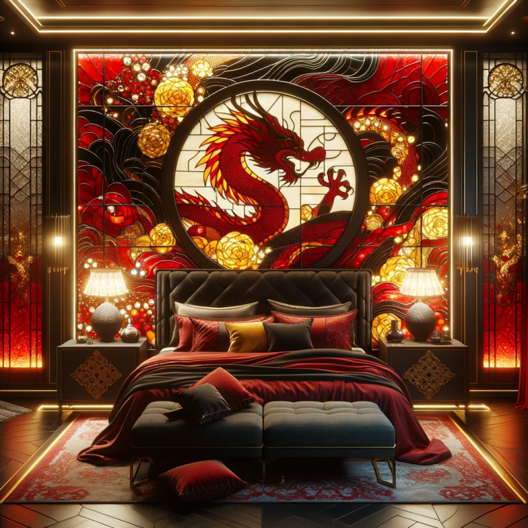 Mythical, Powerful and Celestial Dragon Wall Art - Home Wall Art Decor