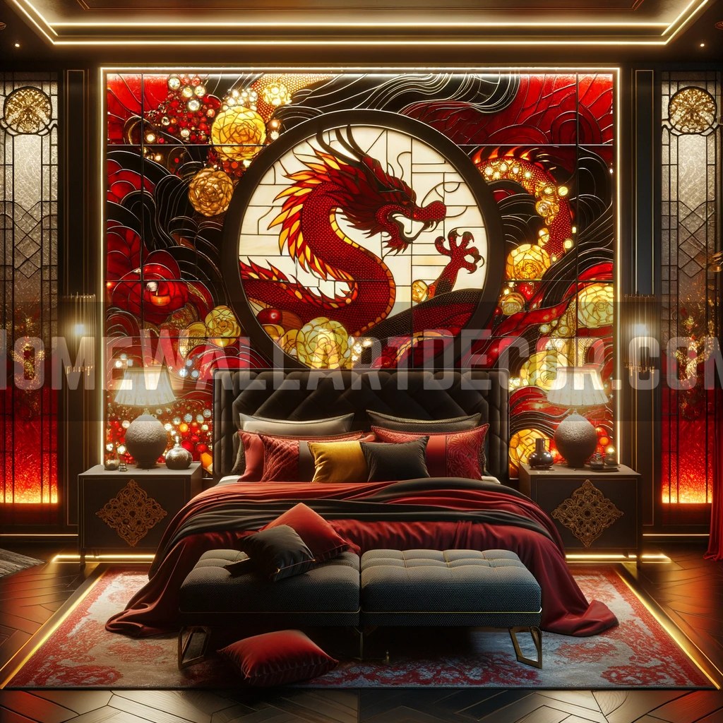 Mythical, Powerful and Celestial Dragon Wall Art - Home Wall Art Decor