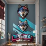 Magnificent, Captivating and Alluring Wolf Wall Decor | Home Wall Art Decor