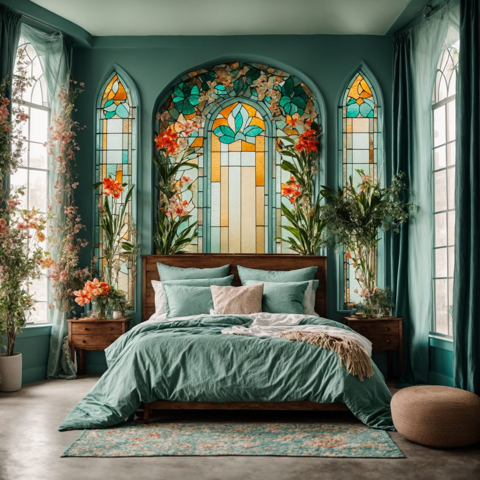 Extravagant, Trendy and Elegant Stained Glass Wall Art Decor - Home ...