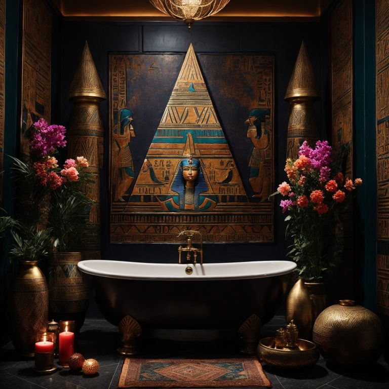 Mysterious and Powerful Egyptian Wall Decor - Home Wall Art Decor