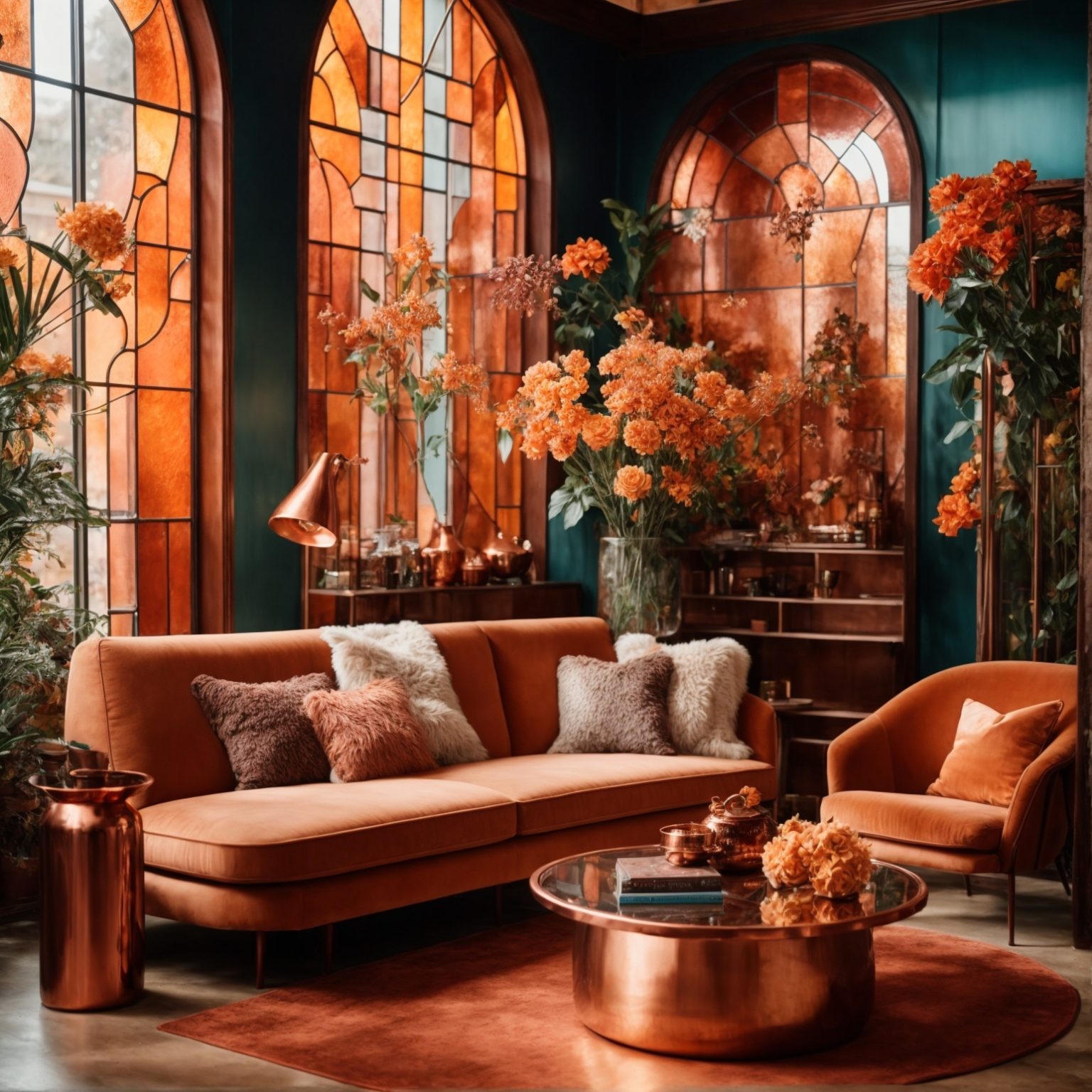 Rustic, Bold and Popular Copper Wall Art - Home Wall Art Decor
