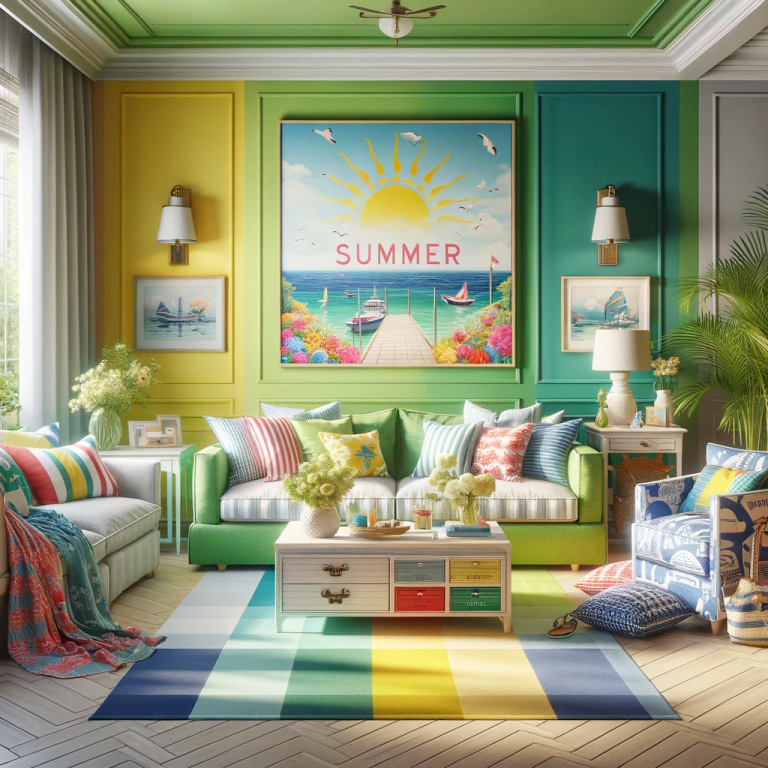 Fun yet Bold Summer Wall Decorations - Home Wall Art Decor