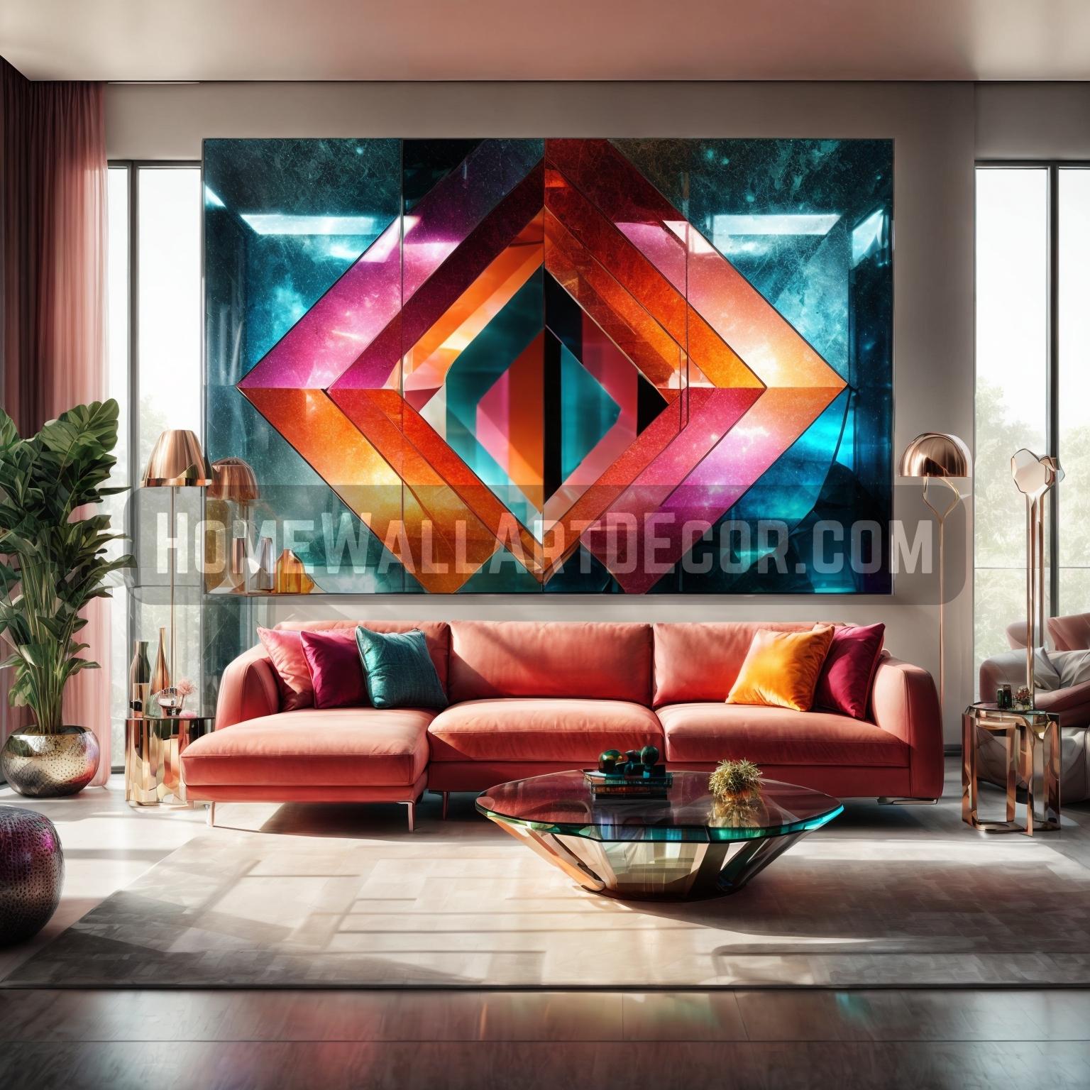 Eye Catching, Charming and Funky Geometric Wall Decor – Home Wall Art Decor