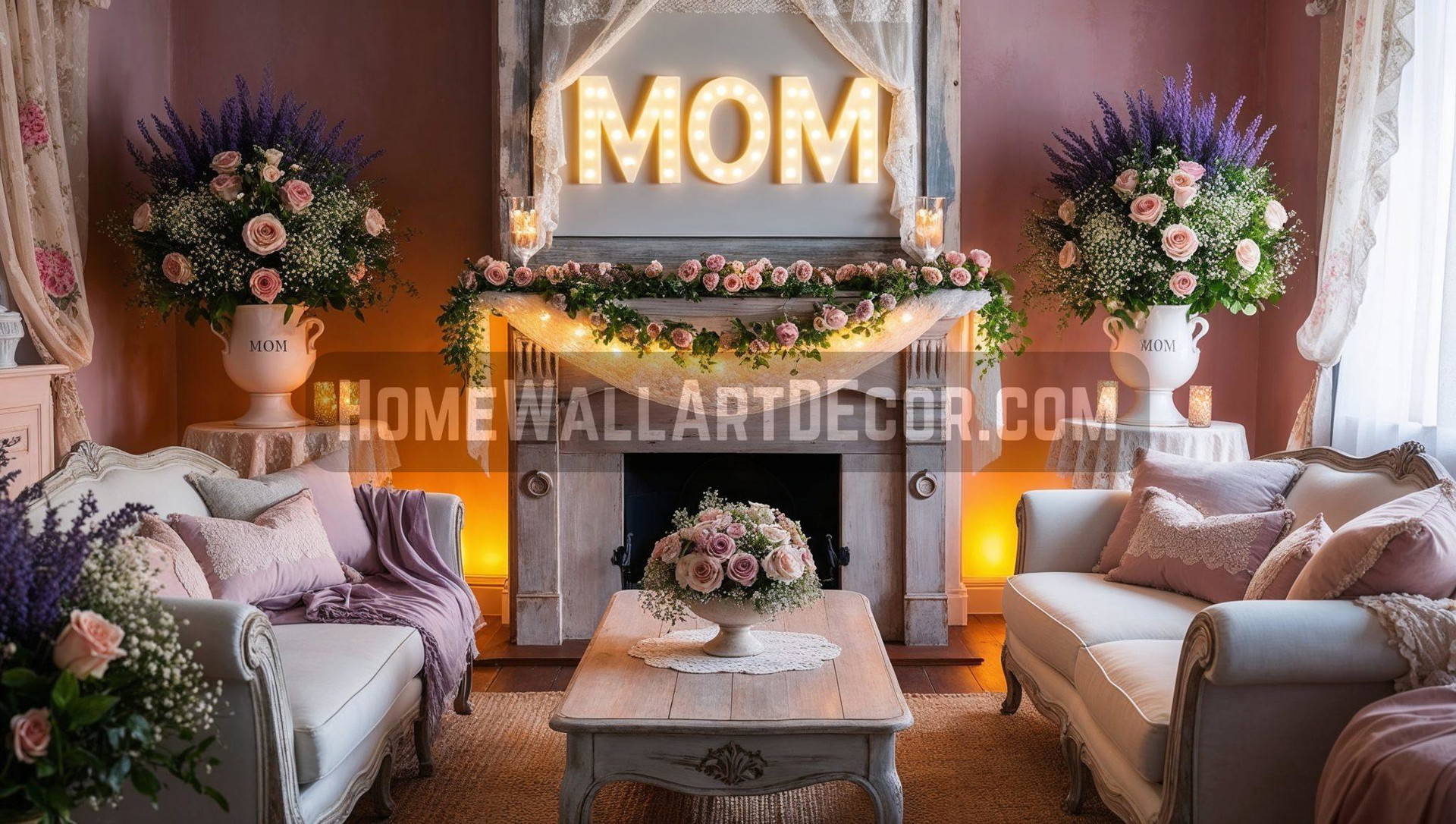 Charming and Adorable Mom Wall Art – Mother’s Day Wall Art – Home Wall ...