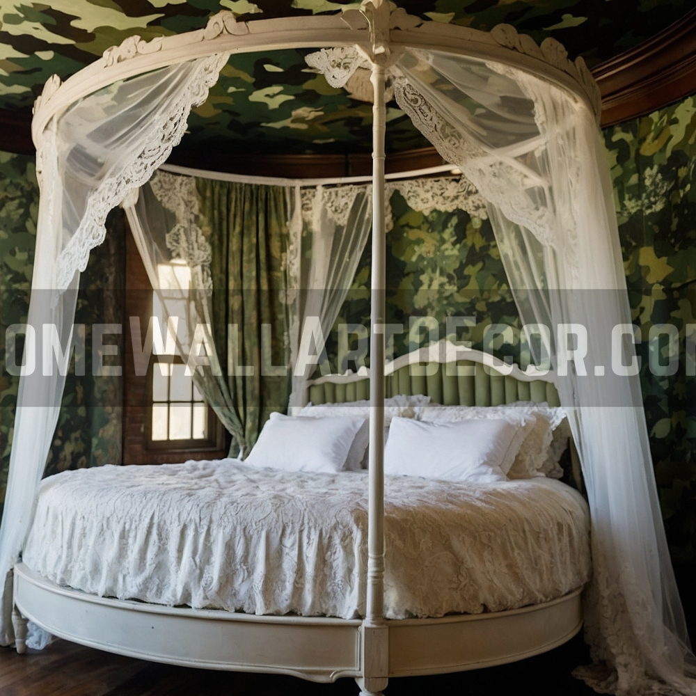 Funky and Playful Camo Wall Decor – Home Wall Art Decor