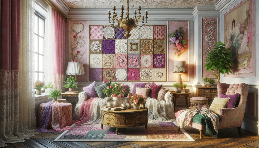 Nostalgic, and Eclectic Patchwork Wall Art - Home Wall Art Decor