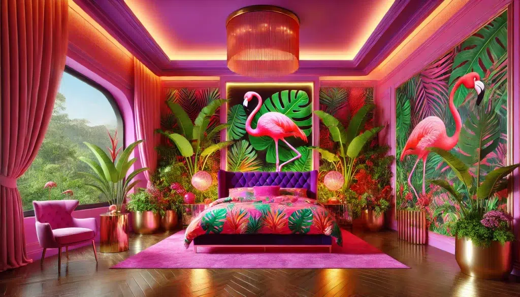 6 Cute, Eclectic and Fun Pink Flamingo Wall Decorations – Home Wall Art ...