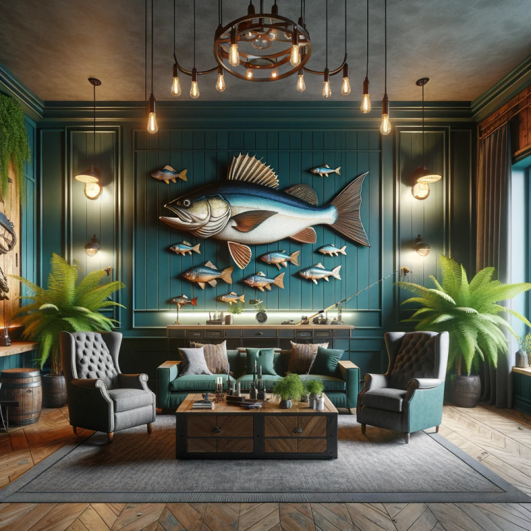 Whimsical, Popular and Unique Fish Wall Decor Ideas - Home Wall Art Decor
