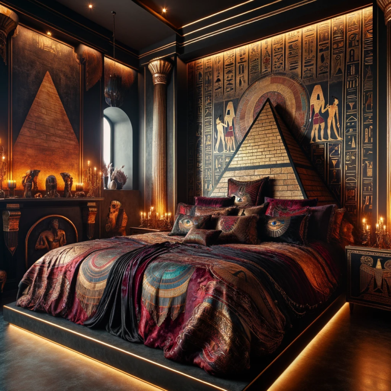 Dreamy yet Intriguing Pyramid Wall Decor - Home Wall Art Decor