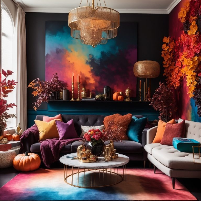 Dreamy Ombre Wall Art and 8 Ombre Interior Decorating Ideas that ...