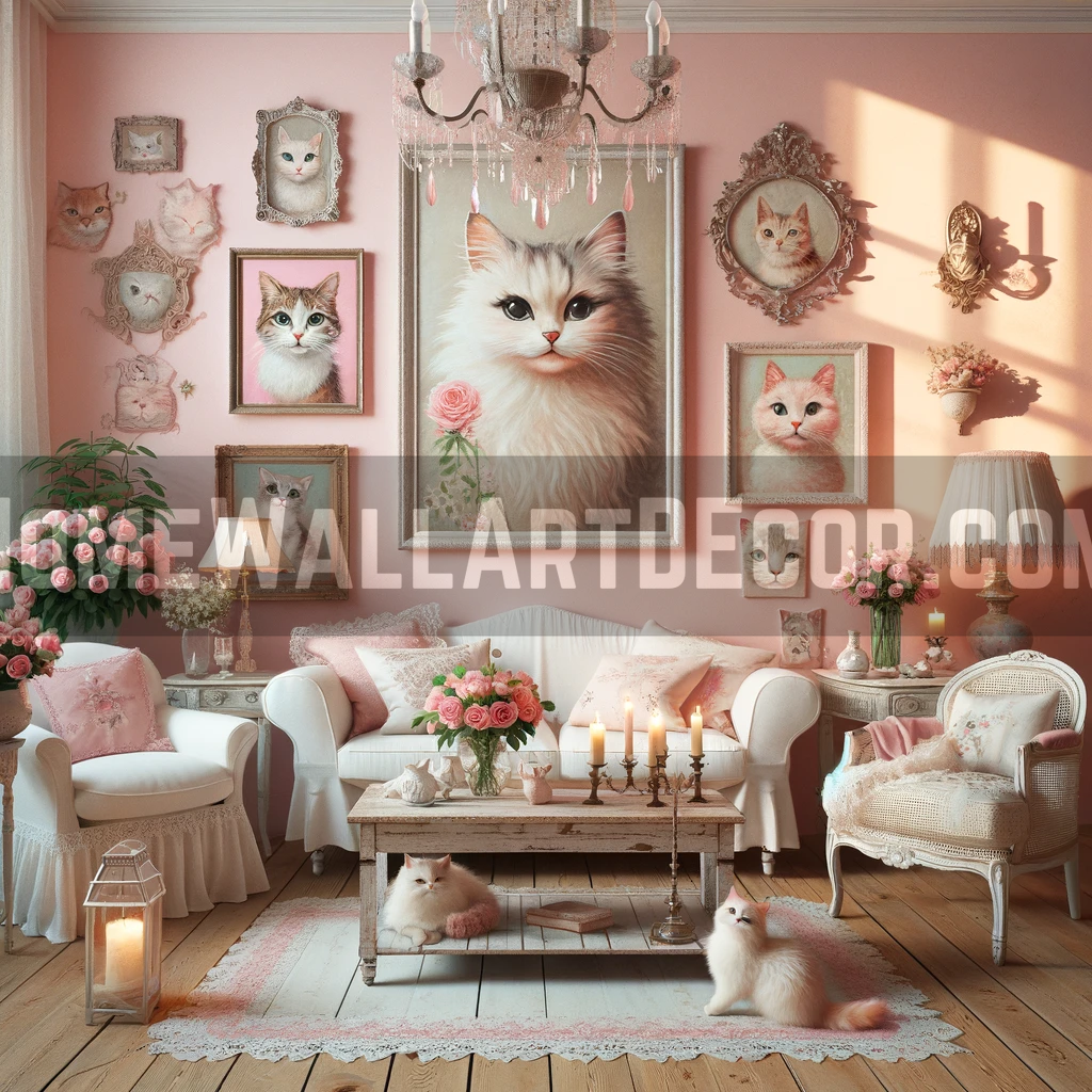 Paws on the Walls: Captivating Cat Wall Art and 8 Cat Interior Design ...
