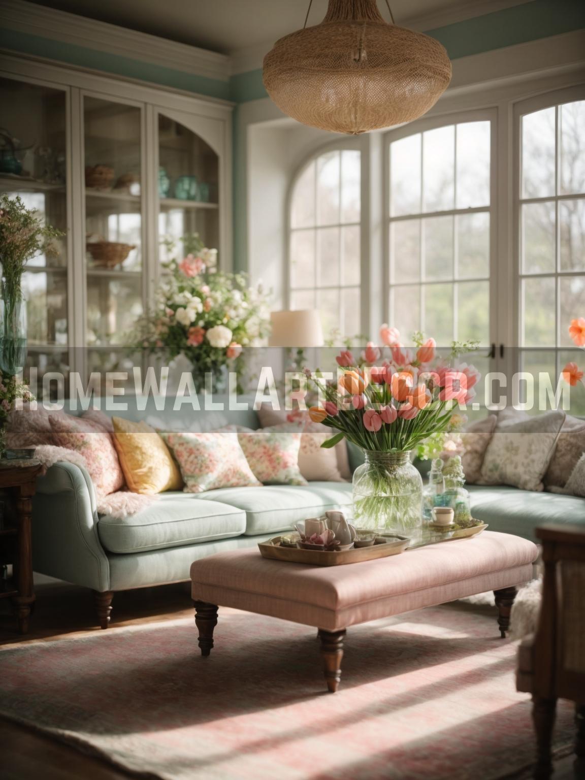 Embrace the Season: 12 Charming Spring Farmhouse Interior Decorating ...
