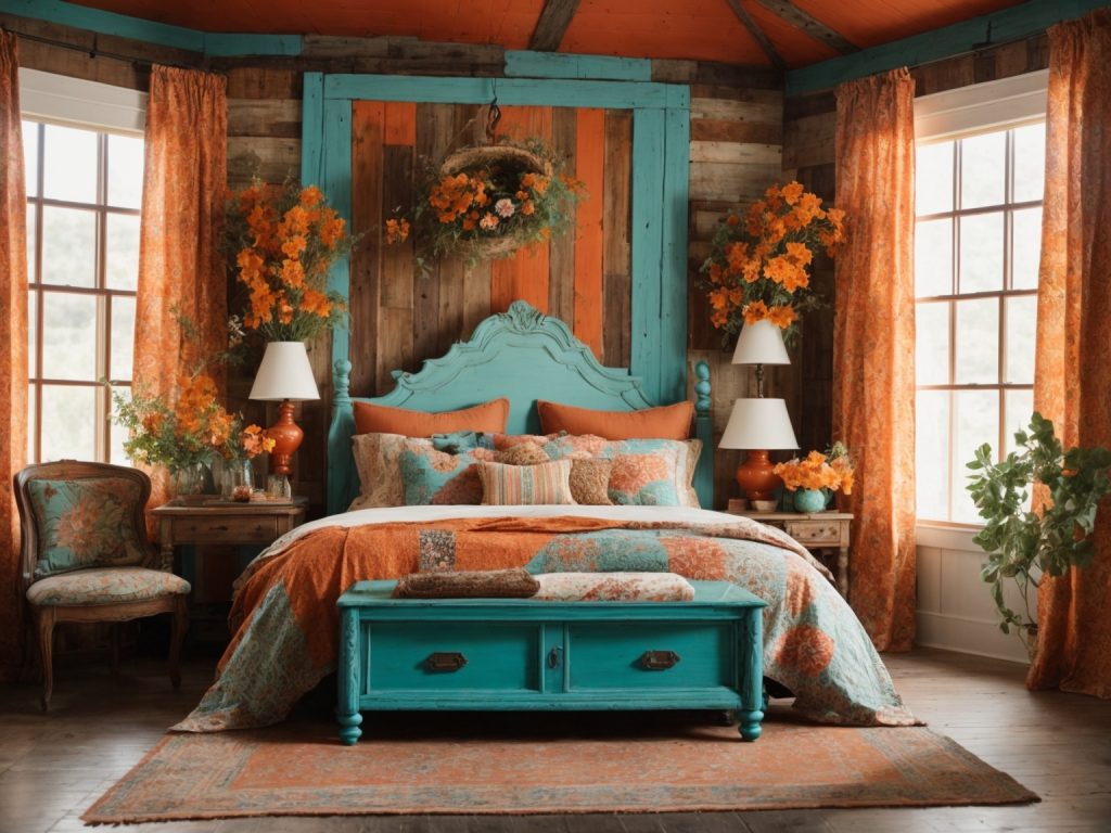 Vivid, Playful and Bold Orange Wall Art - Home Wall Art Decor