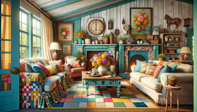 10 Exquisitely Charming Shabby Chic Farmhouse Living Room Decor Ideas ...