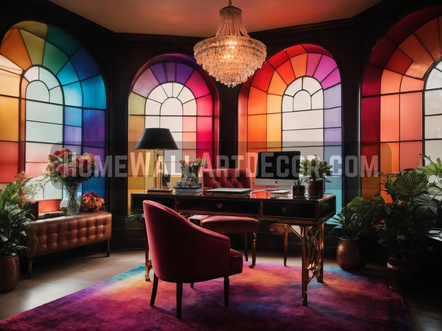 A Spectrum of Gorgeous Possibilities: 6 Dreamy Rainbow Interior Design ...