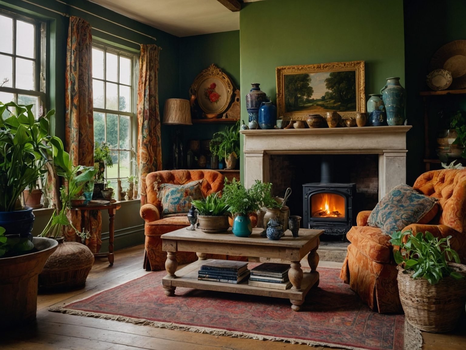 9 Rustic yet Dreamy English Country Farmhouse Interior Design Ideas for ...
