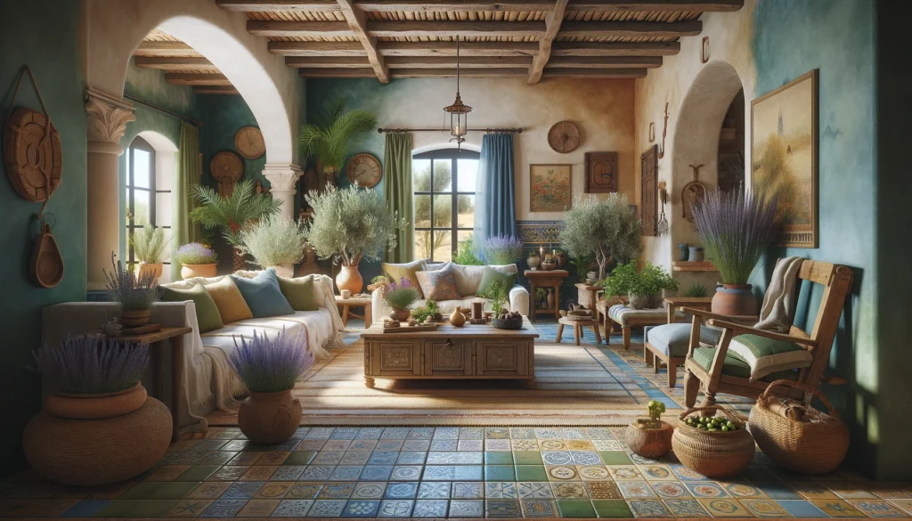 5 Dreamy yet Charming Mediterranean Country Farmhouse Interior Design ...