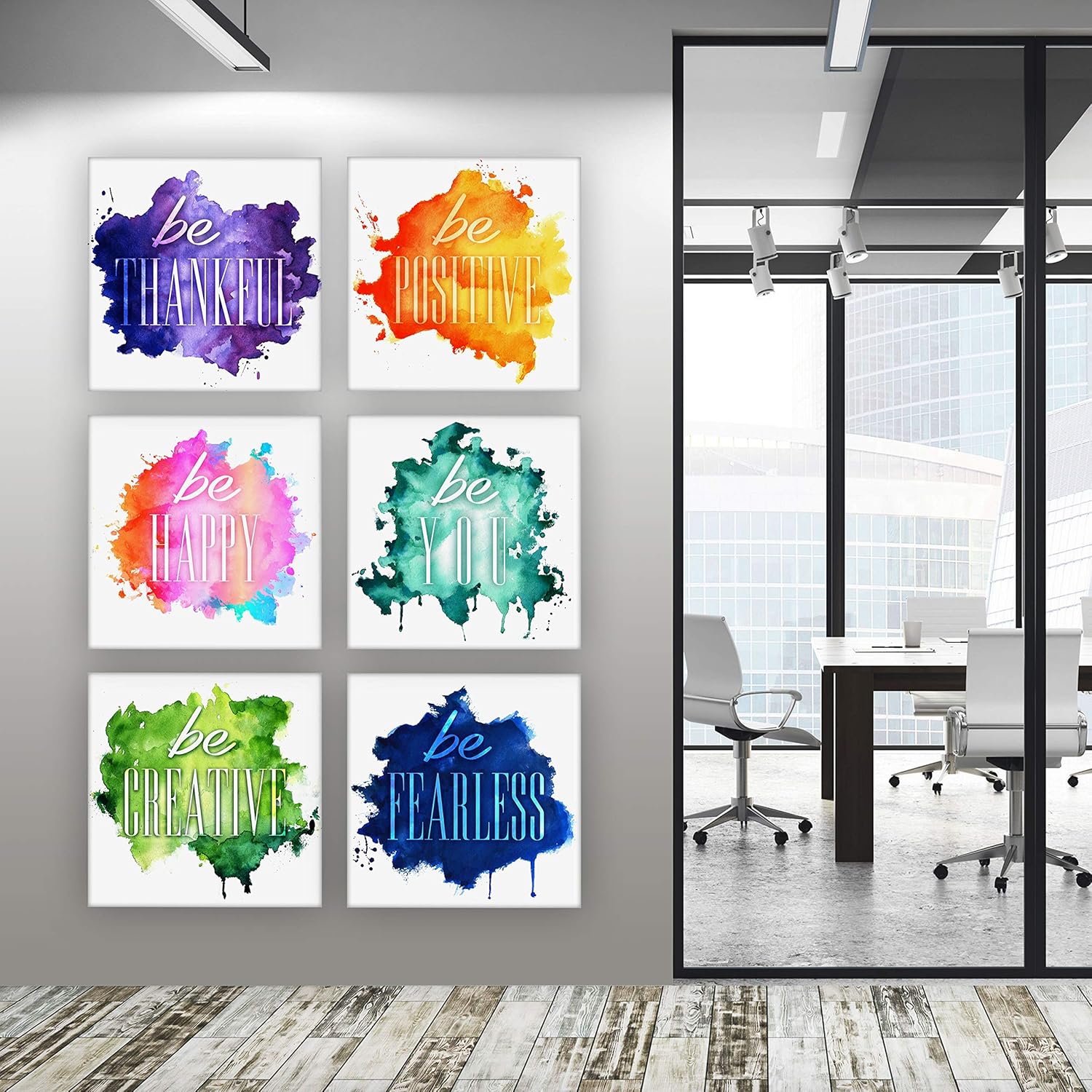 Colorful Inspirational Quotes - Powerful Motivational Wall Decor - Home ...