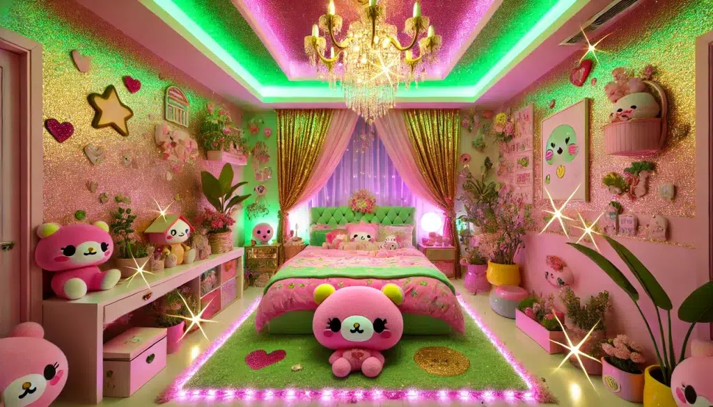 Creating a Whimsical Wonderland: 7 Cheerful Kawaii Interior Design ...