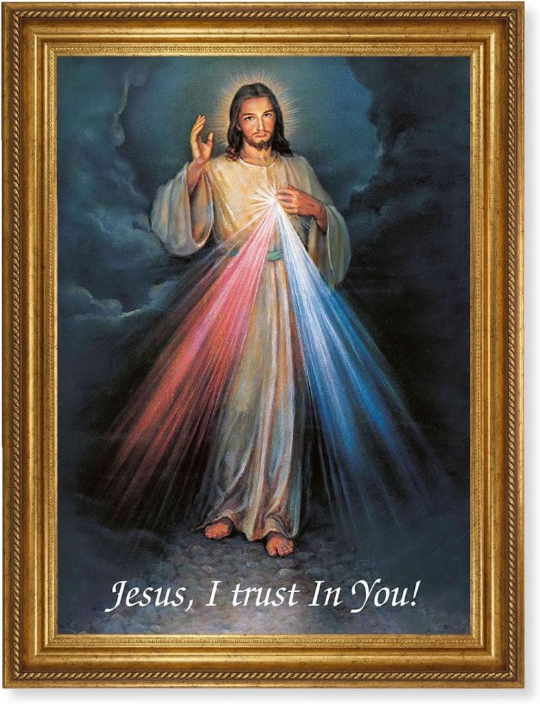 Sacred Esoteric Hirten Divine Mercy Wall Art - Home Wall Art Decor