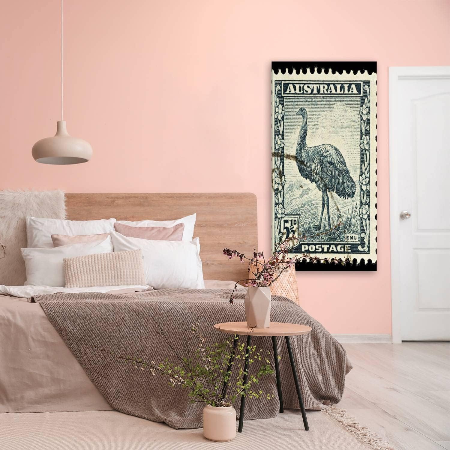 Luxurious Australian Postage Stamp Wall Art - Home Wall Art Decor