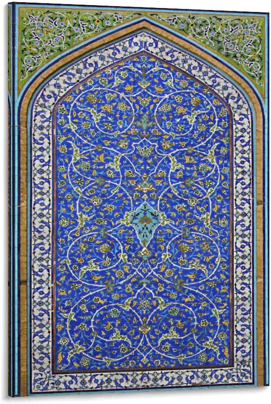 Ottoman Floral Wall Art – Esoteric Turkish Tree of Life – Home Wall Art ...