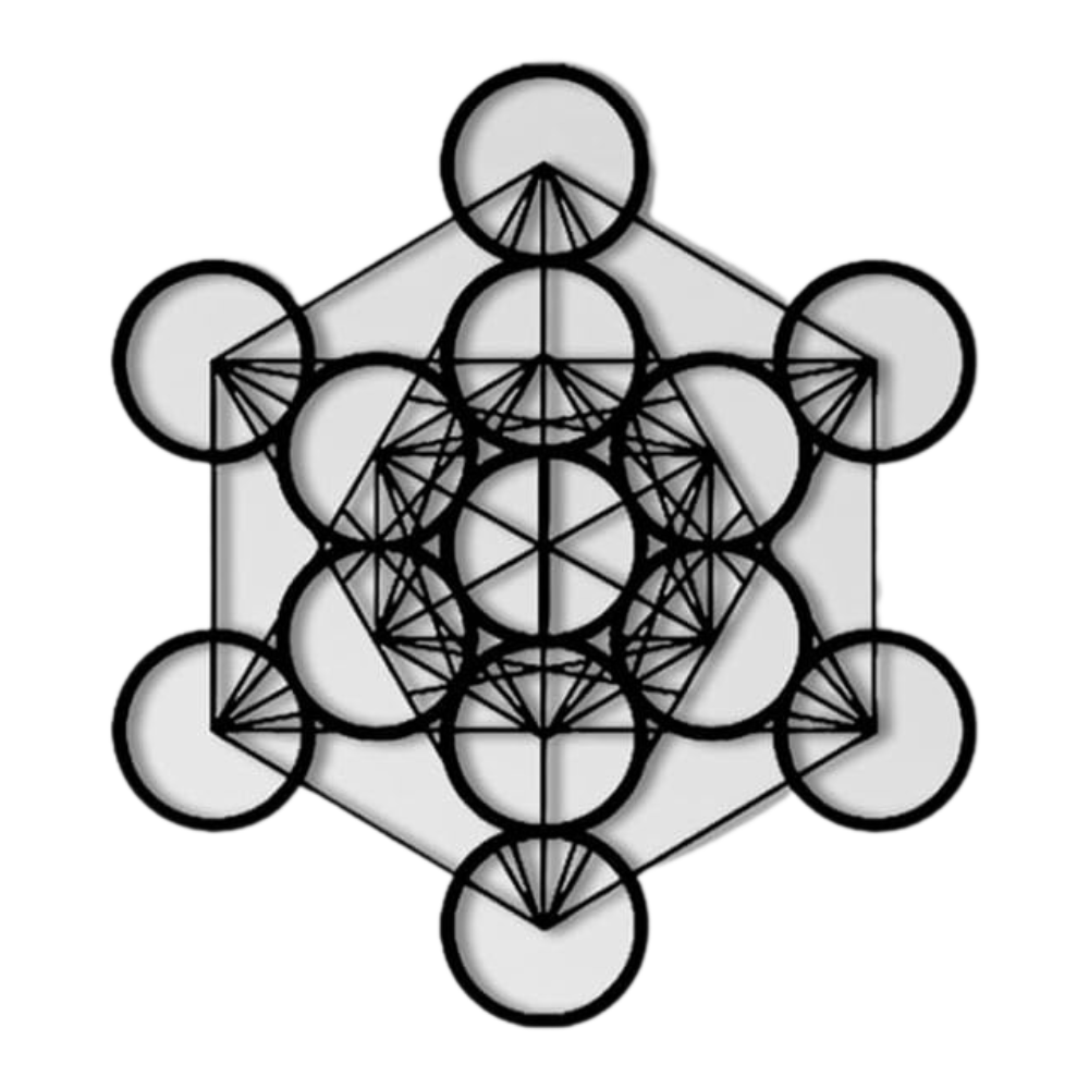 Metatron Cube Wall Art - Sacred Geometric Metal Wall Decor - Home Wall ...