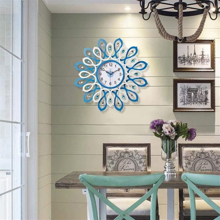 Gorgeous Metal Retro Wall Clock – Home Wall Art Decor