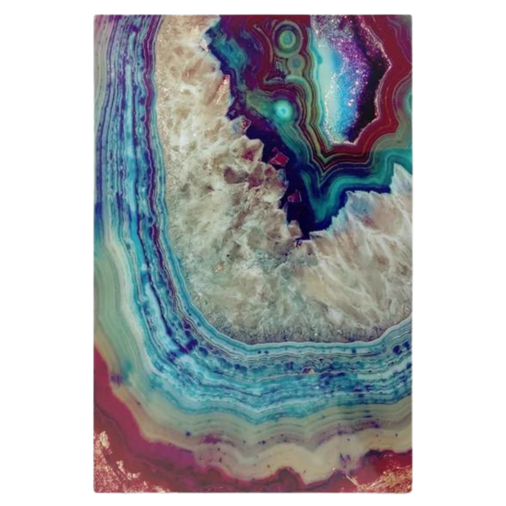 Absolutely Magnificent Agate Metal Wall Art - Home Wall Art Decor