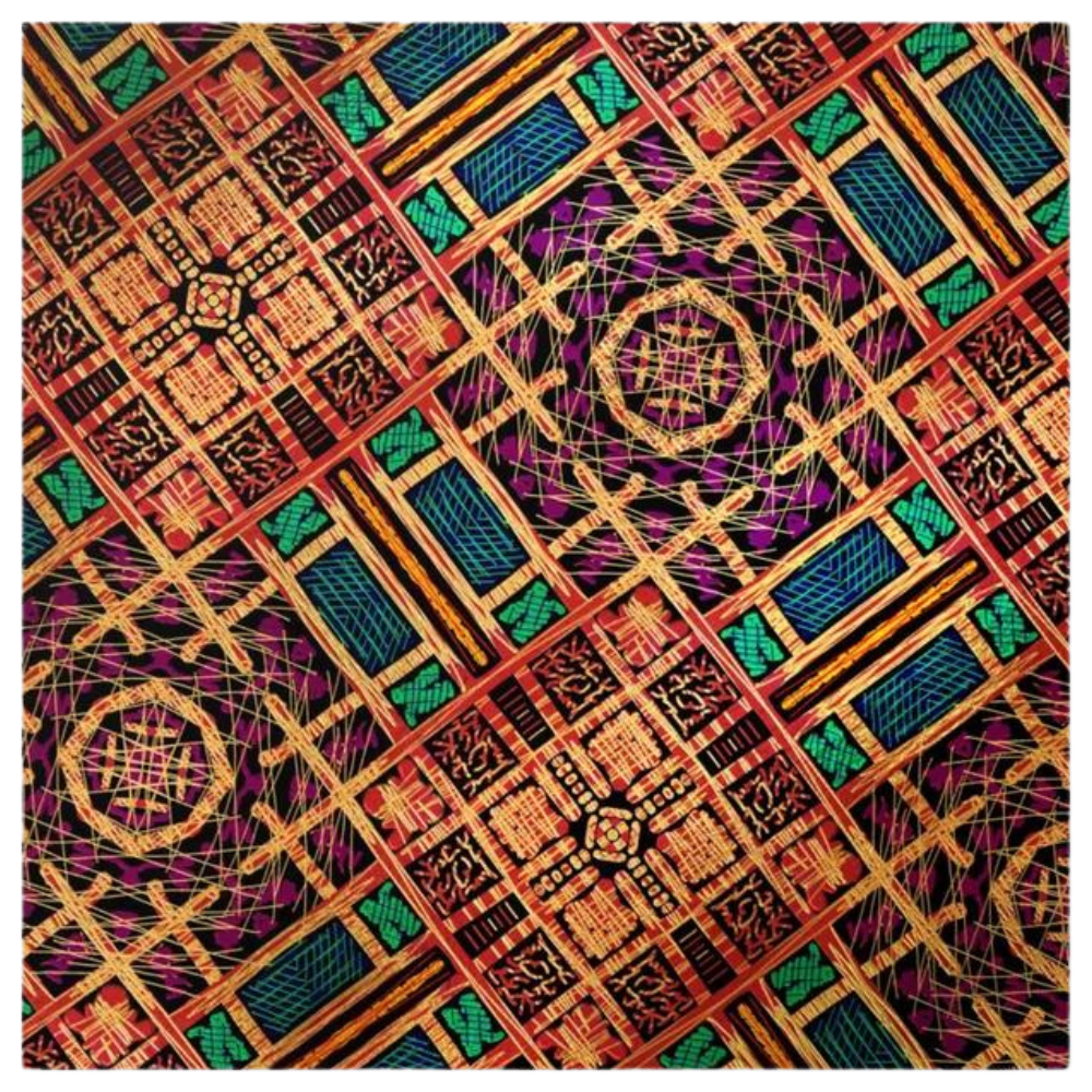 Hypnotic Mesmerizing Colorful Mosaic Wall Art - Home Wall Art Decor