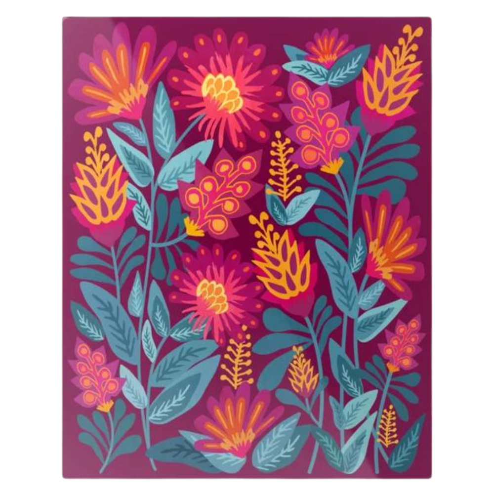 Colorful Fiesta Garden Metal Wall Art – Home Wall Art Decor