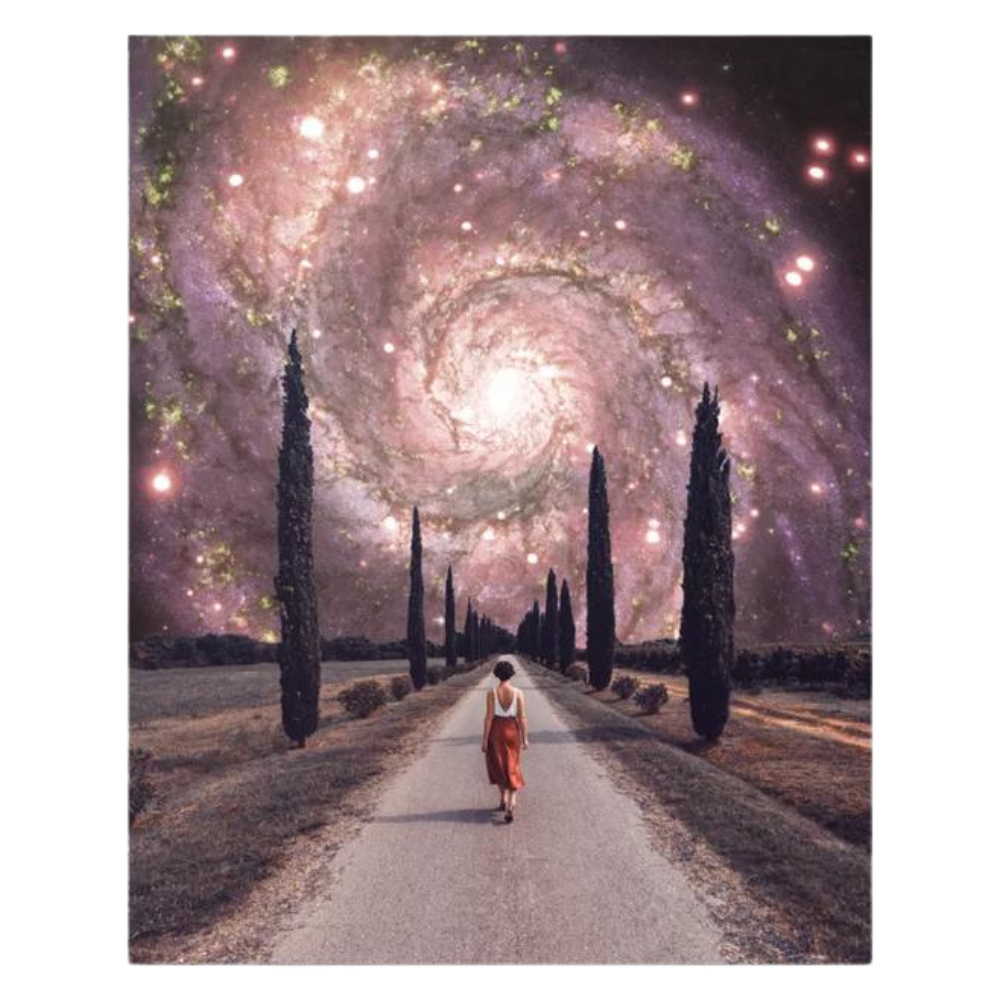 Dreamy Awe-inspiring Cosmic Wall Art: A Wrinkle in Space - Home Wall ...