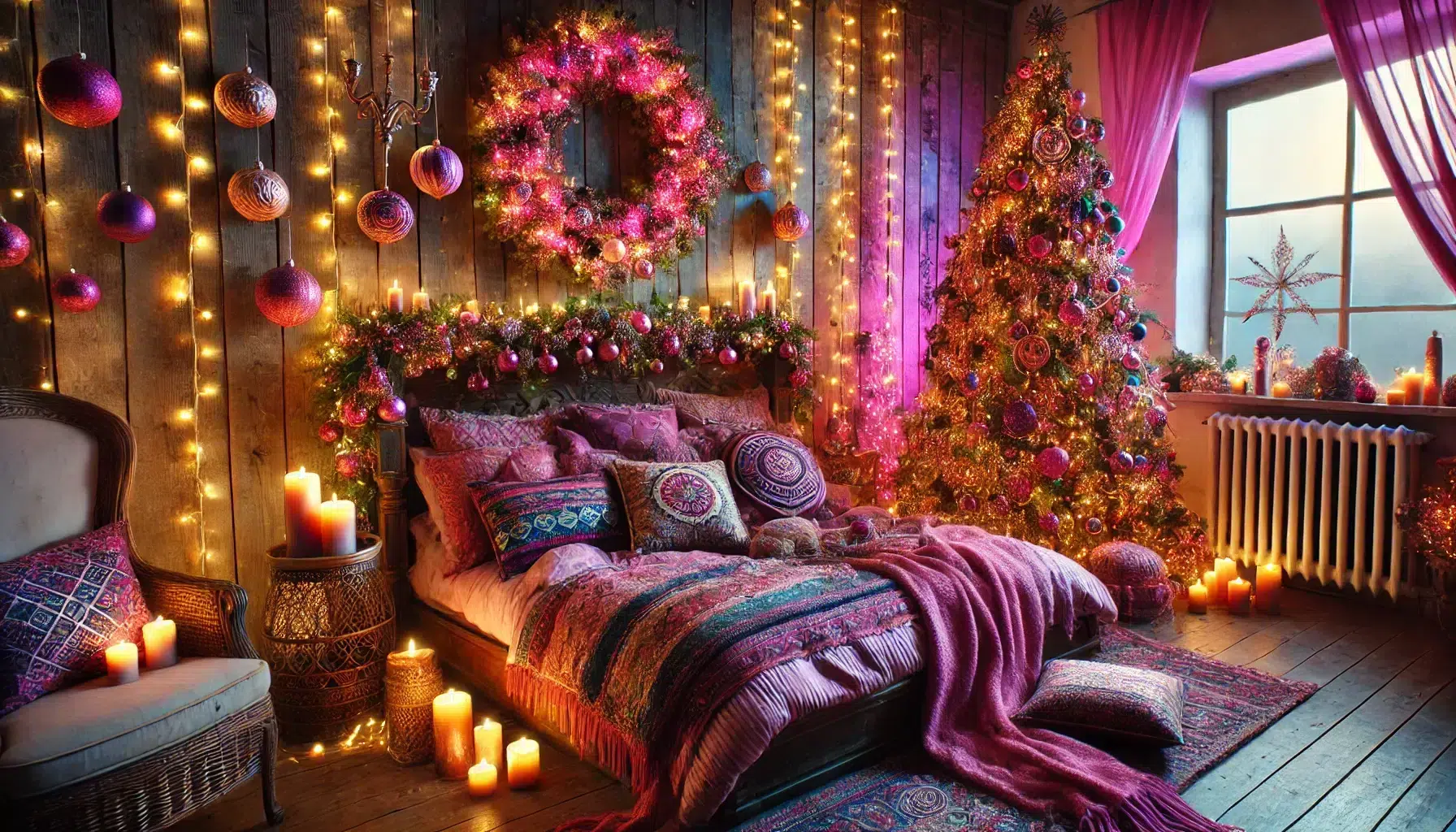Dreamy Pinkmas: Top 8 Pink and Purple Christmas Decor Ideas - Home Wall ...