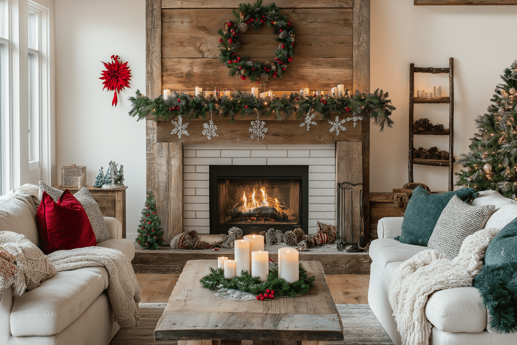10 Cozy Rustic Christmas Decor Ideas to Transform Your Home - Home Wall ...