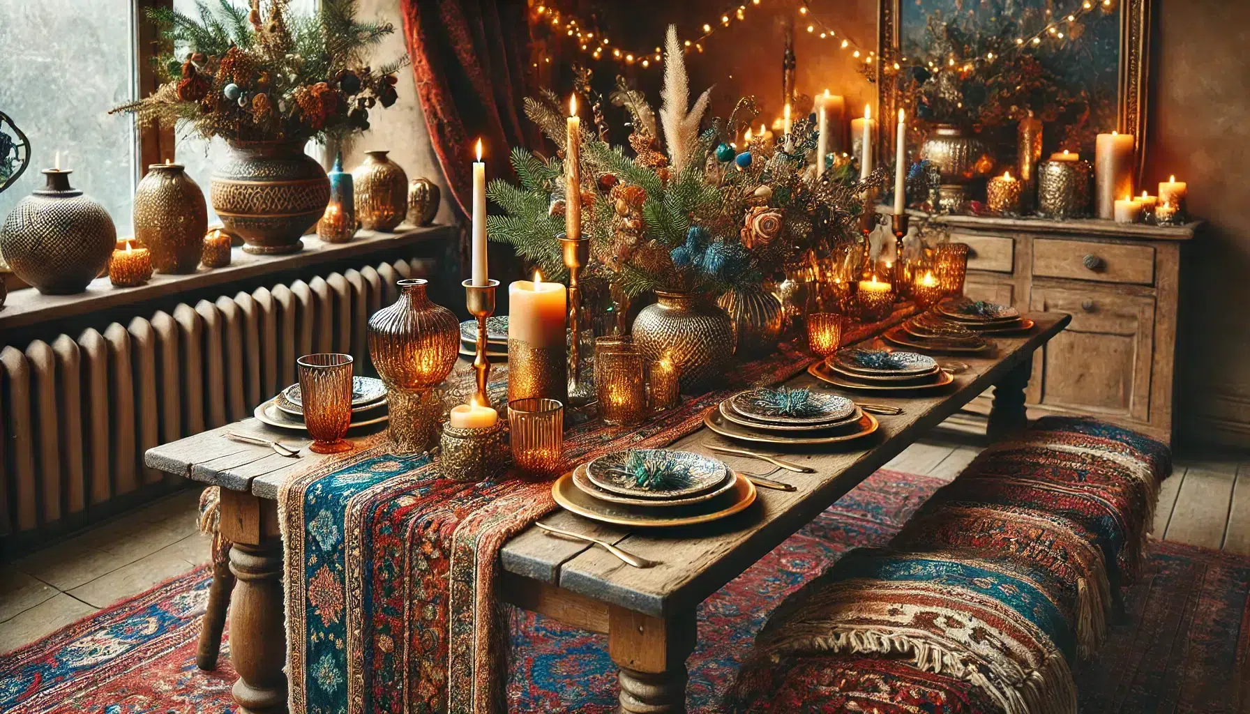 11 Bohemian Christmas Decor Ideas for Creating a Cozy yet Festive Boho ...
