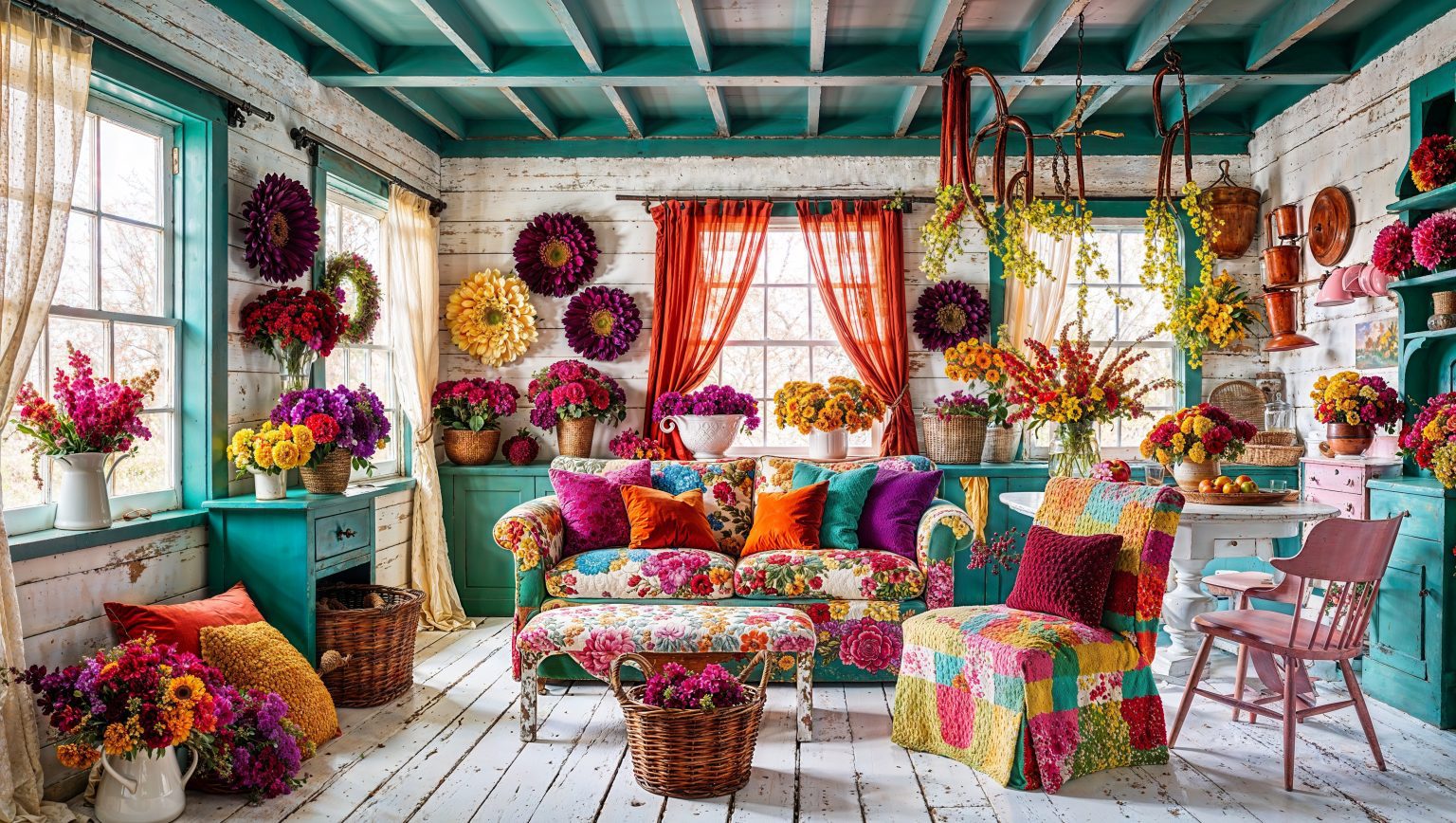 Embrace the Season: 12 Charming Spring Farmhouse Interior Decorating ...