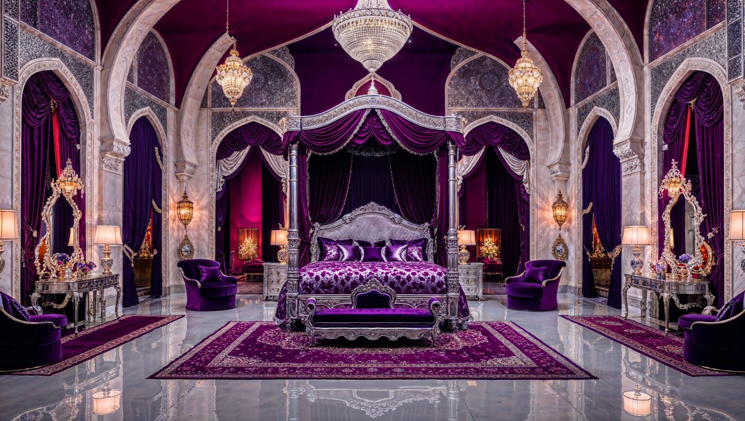 8 Breathtakingly Beautiful yet Luxurious Purple Interior Design Ideas ...