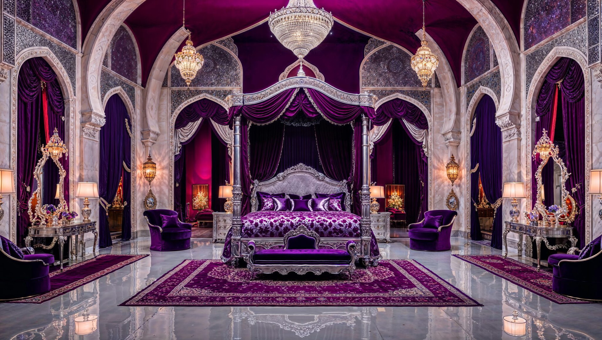 8 Breathtakingly Beautiful yet Luxurious Purple Interior Design Ideas ...