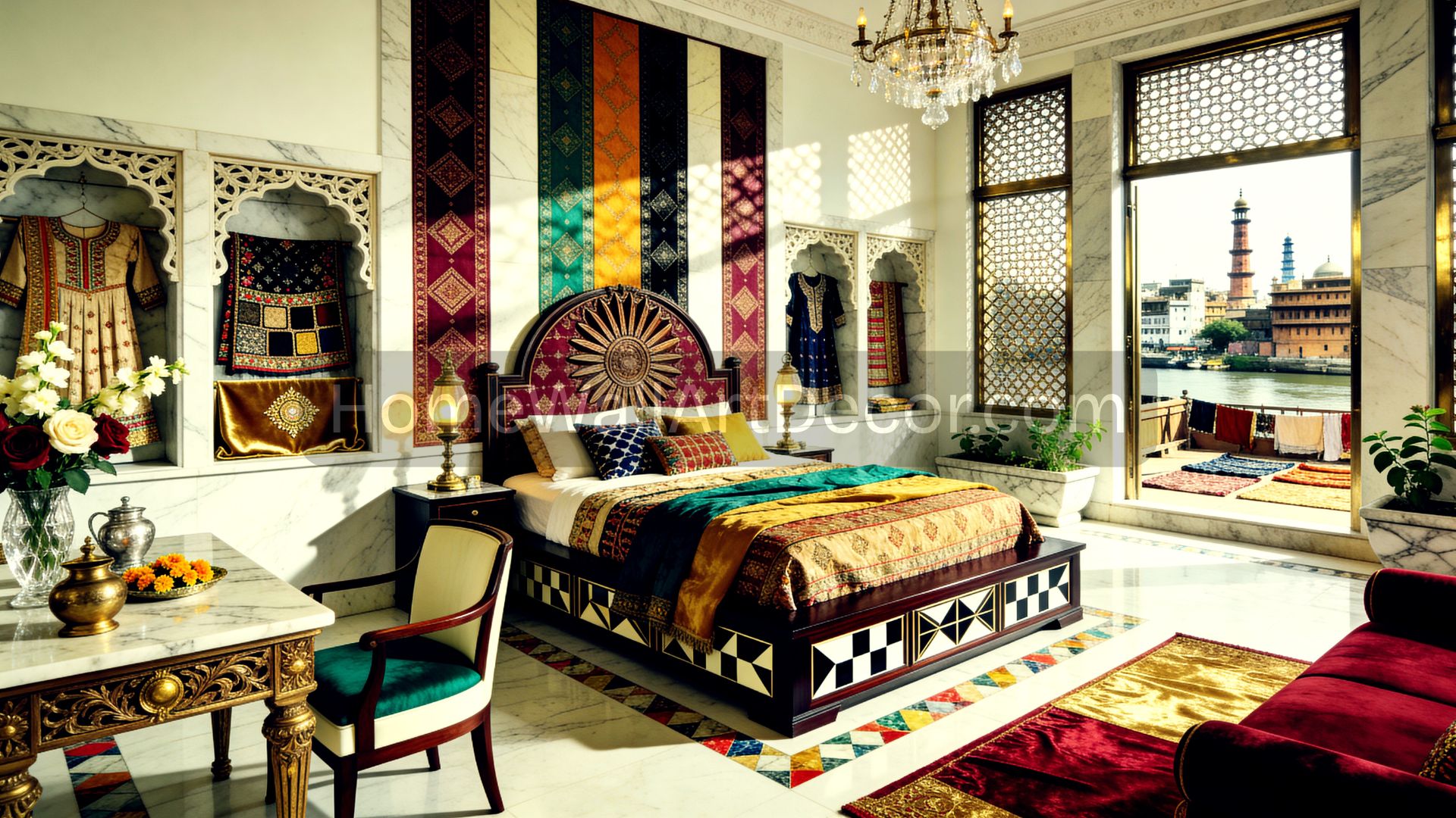 12 Indian Eclectic Interior Designs: Jewel Tones, Sacred Motifs ...